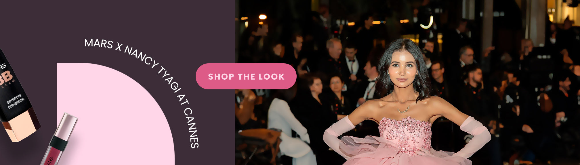 Nancy Tyagi - CANNES Red Carpet Look! | MARS Cosmetics