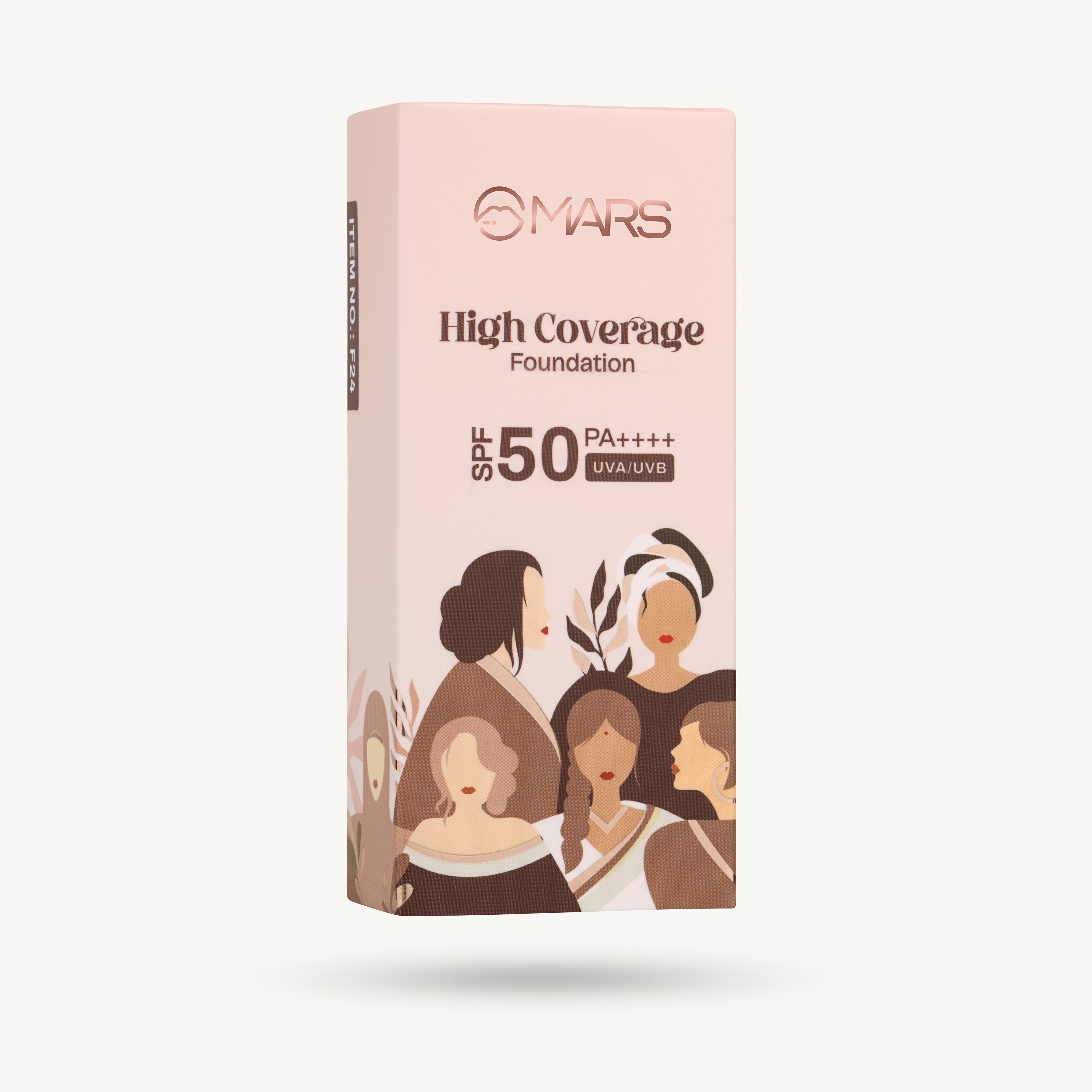 High Coverage Foundation in a Tube | SPF 50PA++++ UVA/UVB – MARS Cosmetics