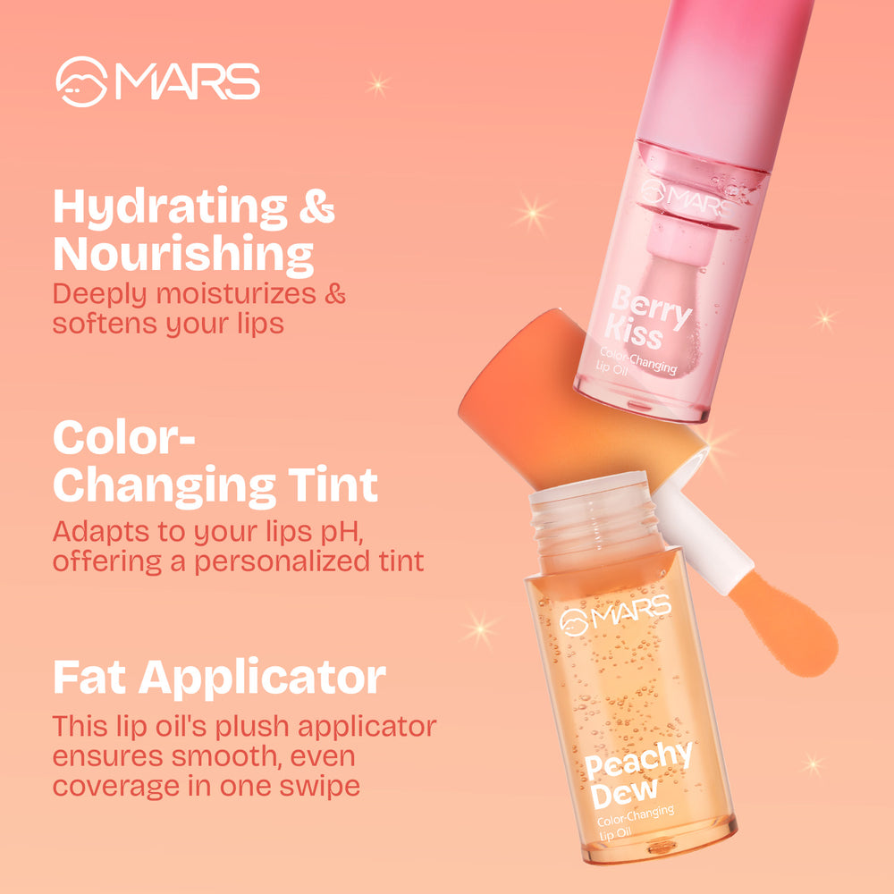 Buy MARS Color Changing Lip Oil (4.8ml) | MARS Cosmetics | MARS Cosmetics