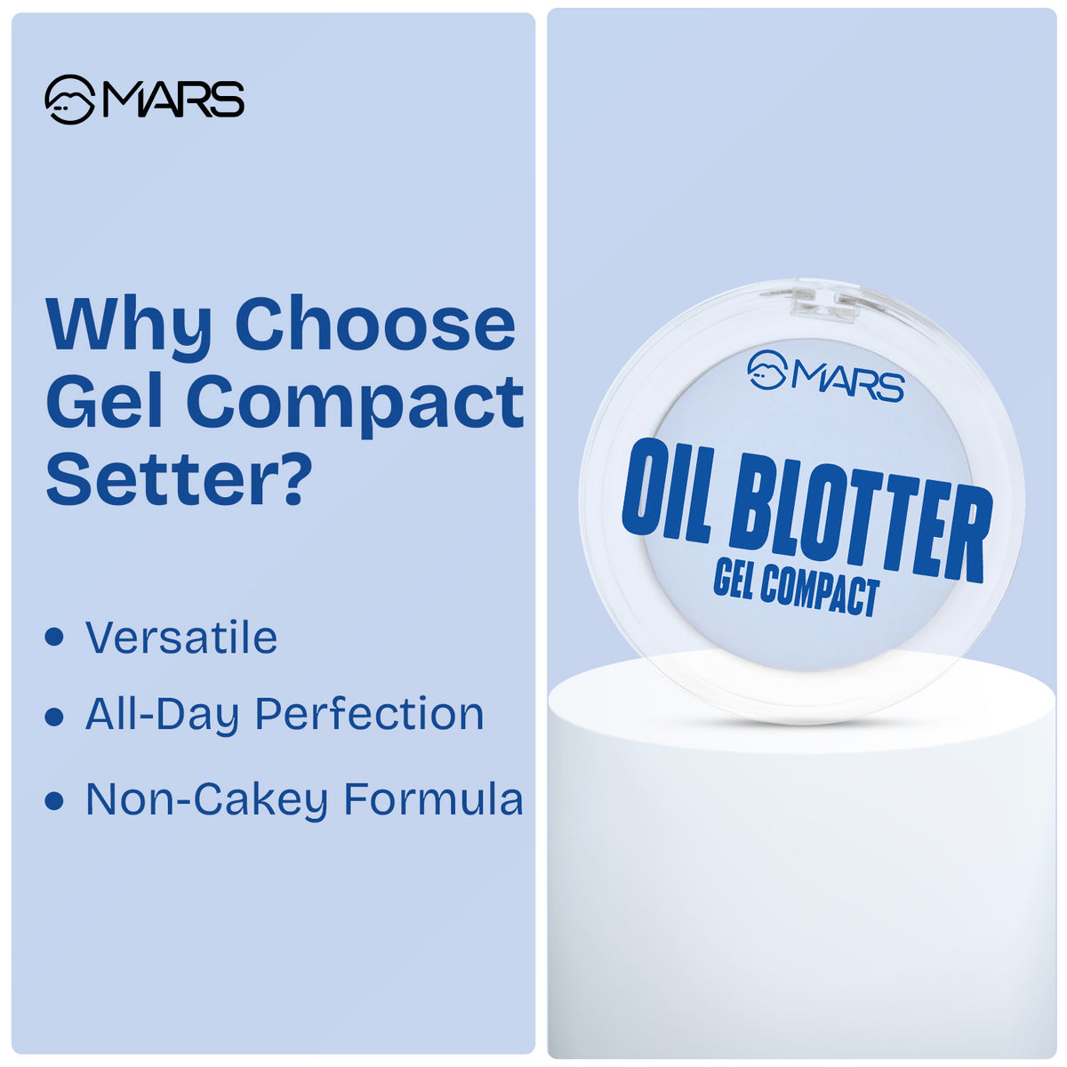 Buy Oil Blotter Gel Compact (5gm) | MARS Cosmetics | MARS Cosmetics