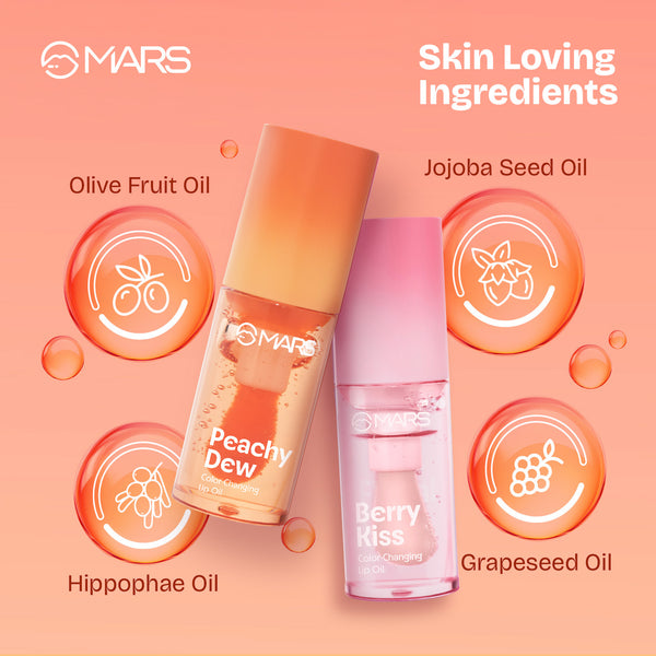 Buy MARS Color Changing Lip Oil (4.8ml) | MARS Cosmetics | MARS Cosmetics