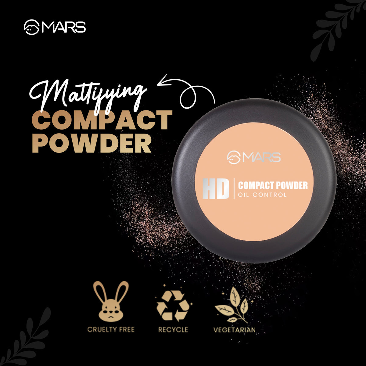 Buy Oil Control HD High Cover Compact Powder | MARS Cosmetics | MARS ...
