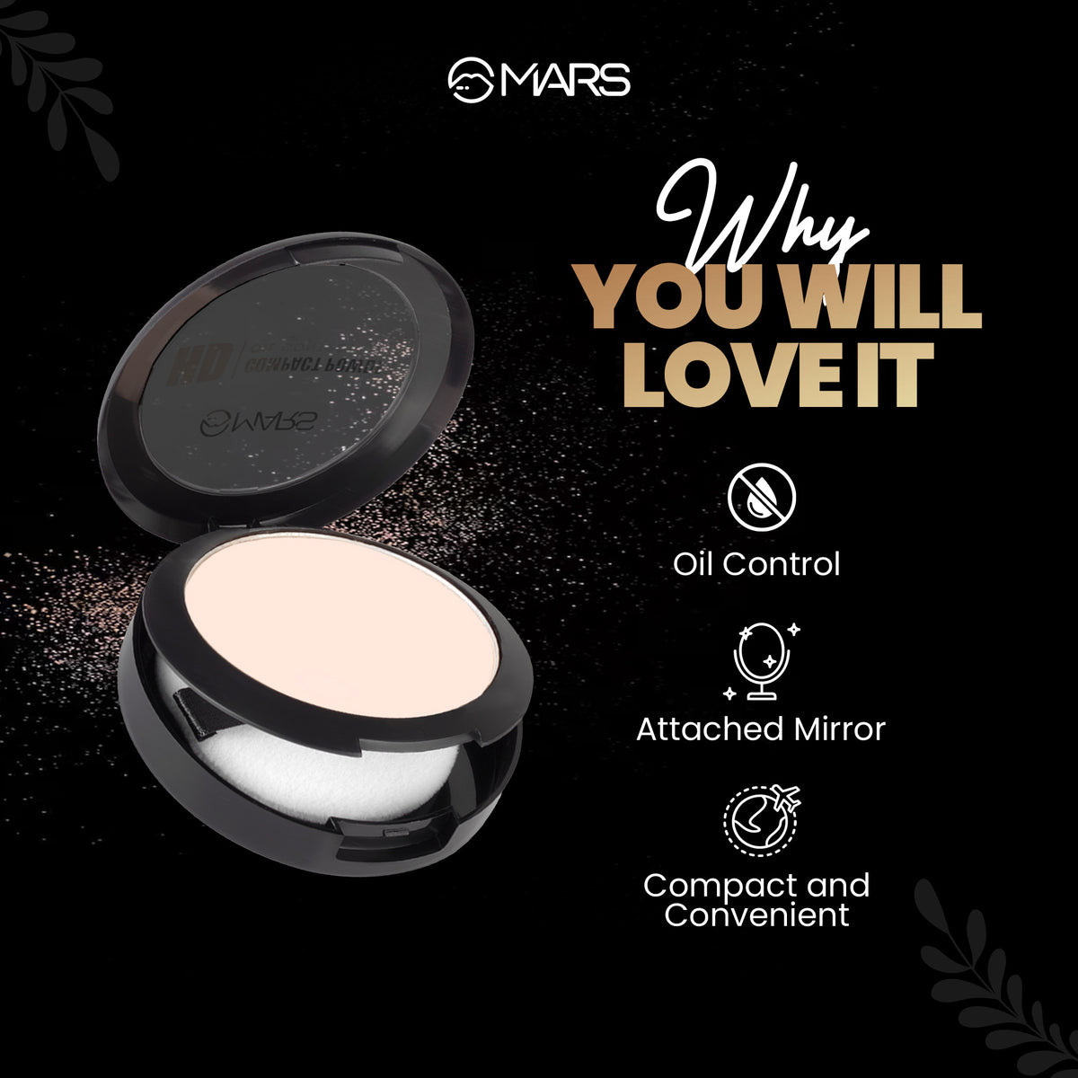HD Compact Powder | Oil Control – MARS Cosmetics