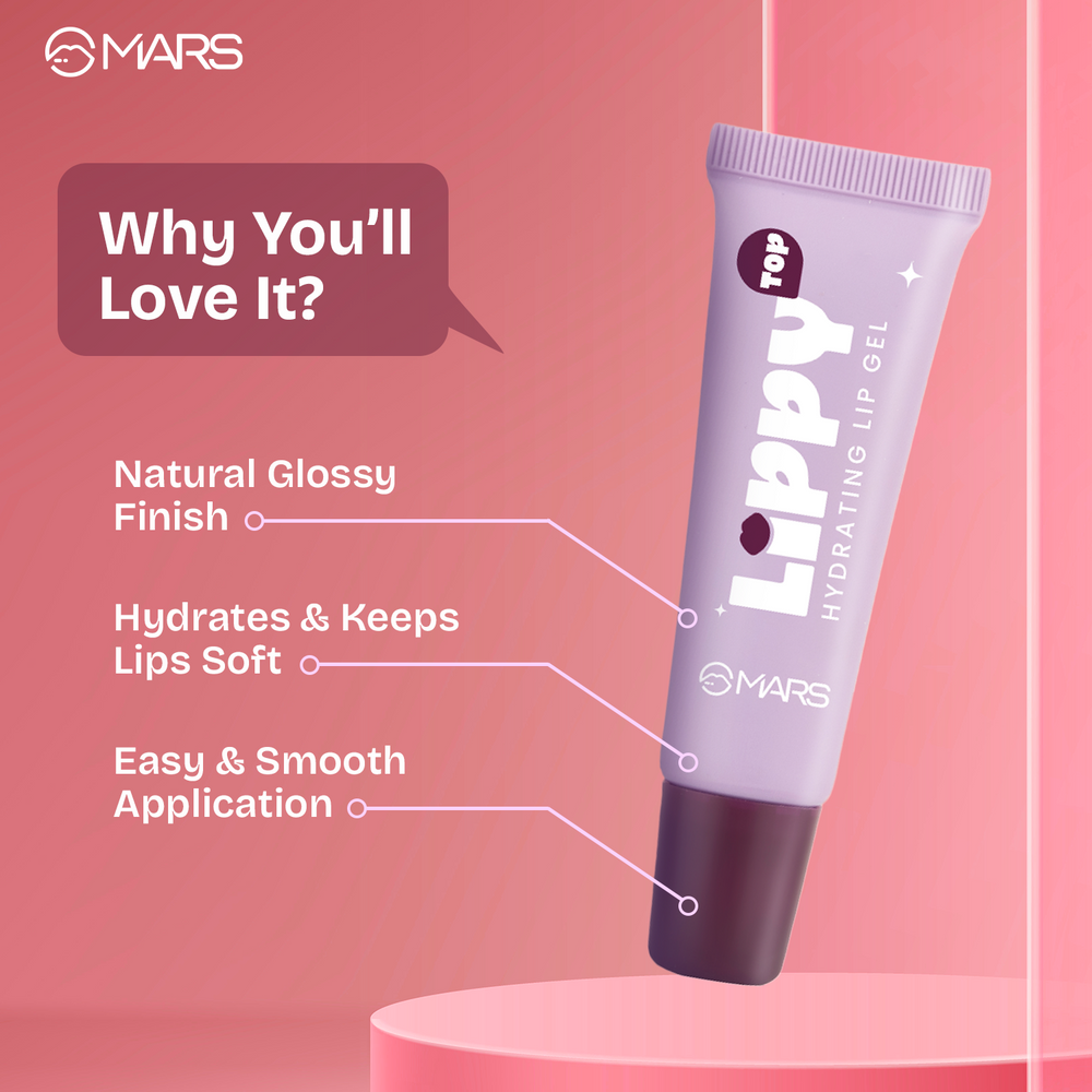 Buy MARS Lippy Top Hydrating Lip Gel Online | MARS Cosmetics | MARS ...