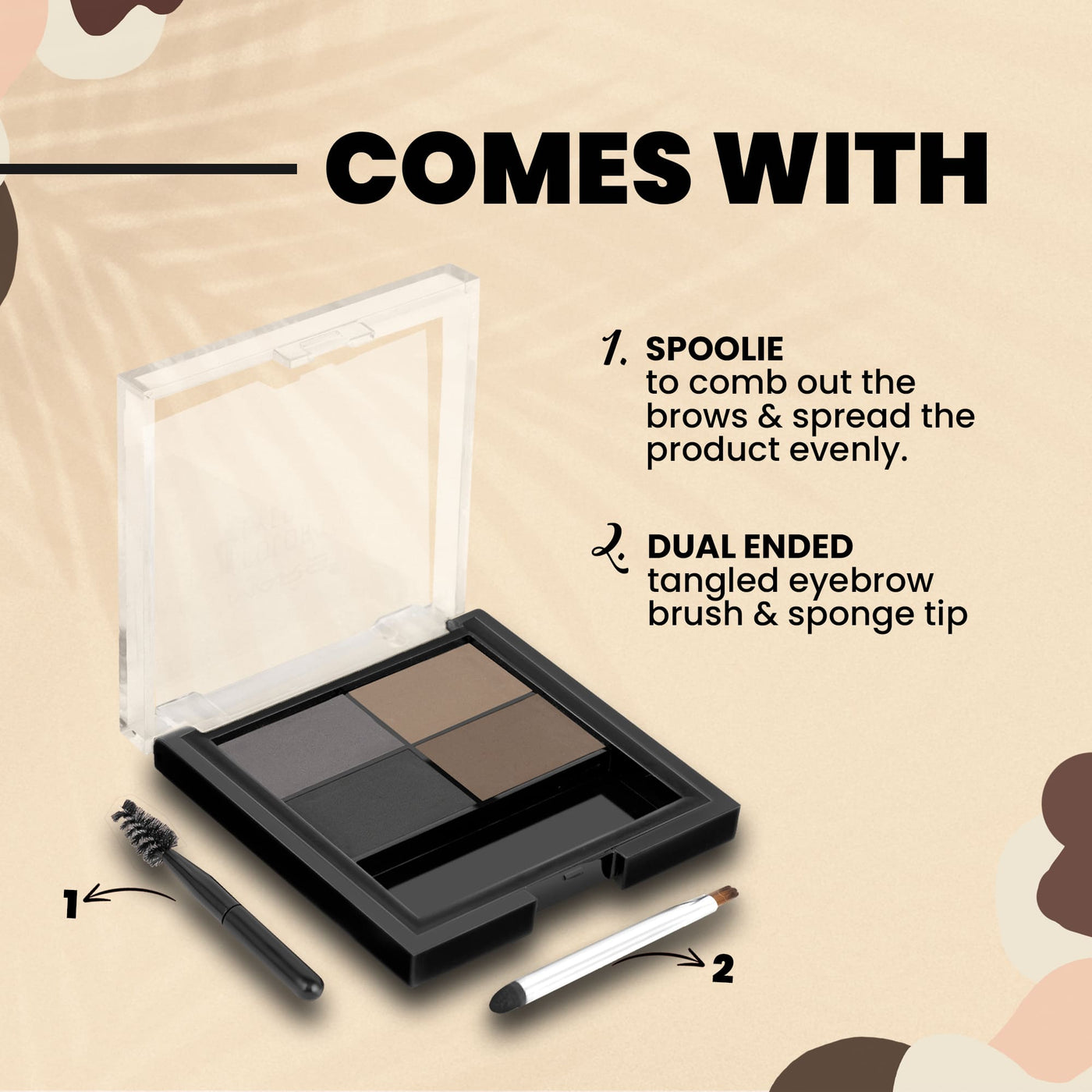 Buy MARS 4 in 1 Eyebrow Powder Palette (8 gm) | MARS Cosmetics | MARS ...