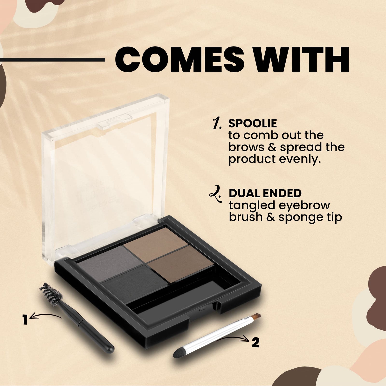 Buy MARS 4 in 1 Eyebrow Powder Palette (8 gm) | MARS Cosmetics | MARS ...