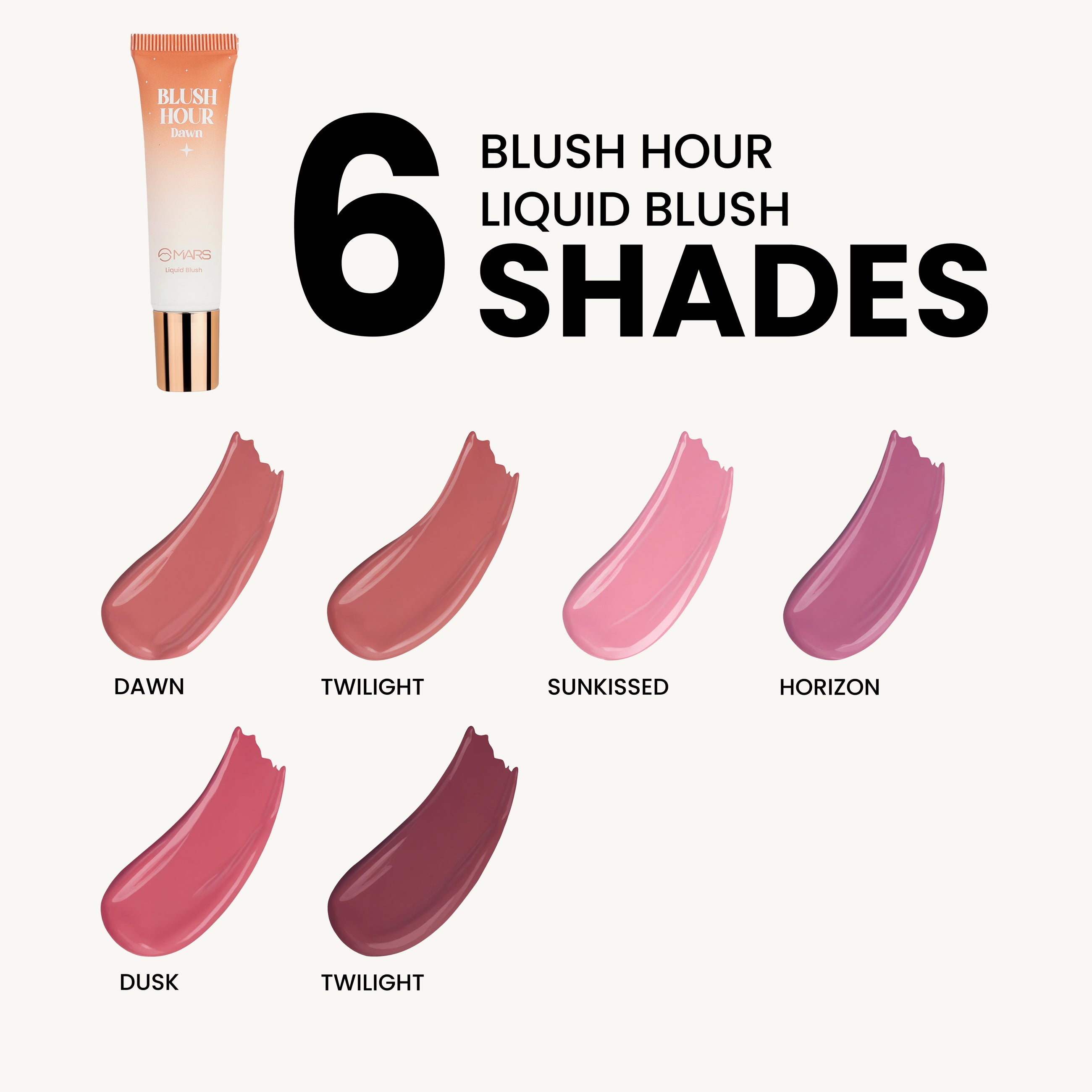 Buy Liquid Blush Hour Dewy-Matte Finish | MARS Cosmetics | MARS Cosmetics