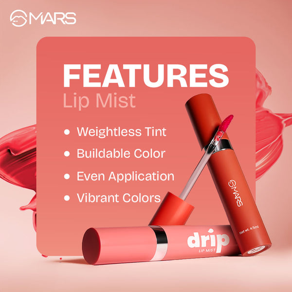 Buy MARS Drip Lip Mist Online (4.5ml) | MARS Cosmetics | MARS Cosmetics