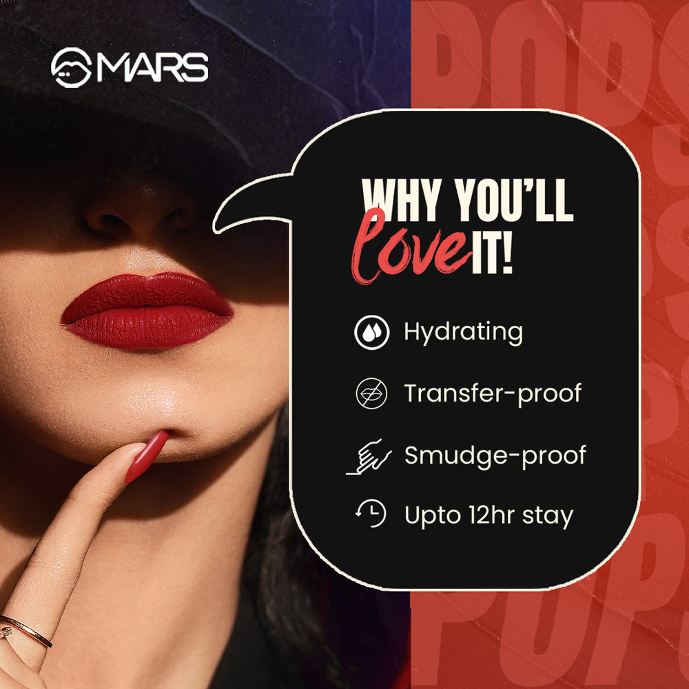 Popstar | Liquid Mousse Lipstick – MARS Cosmetics