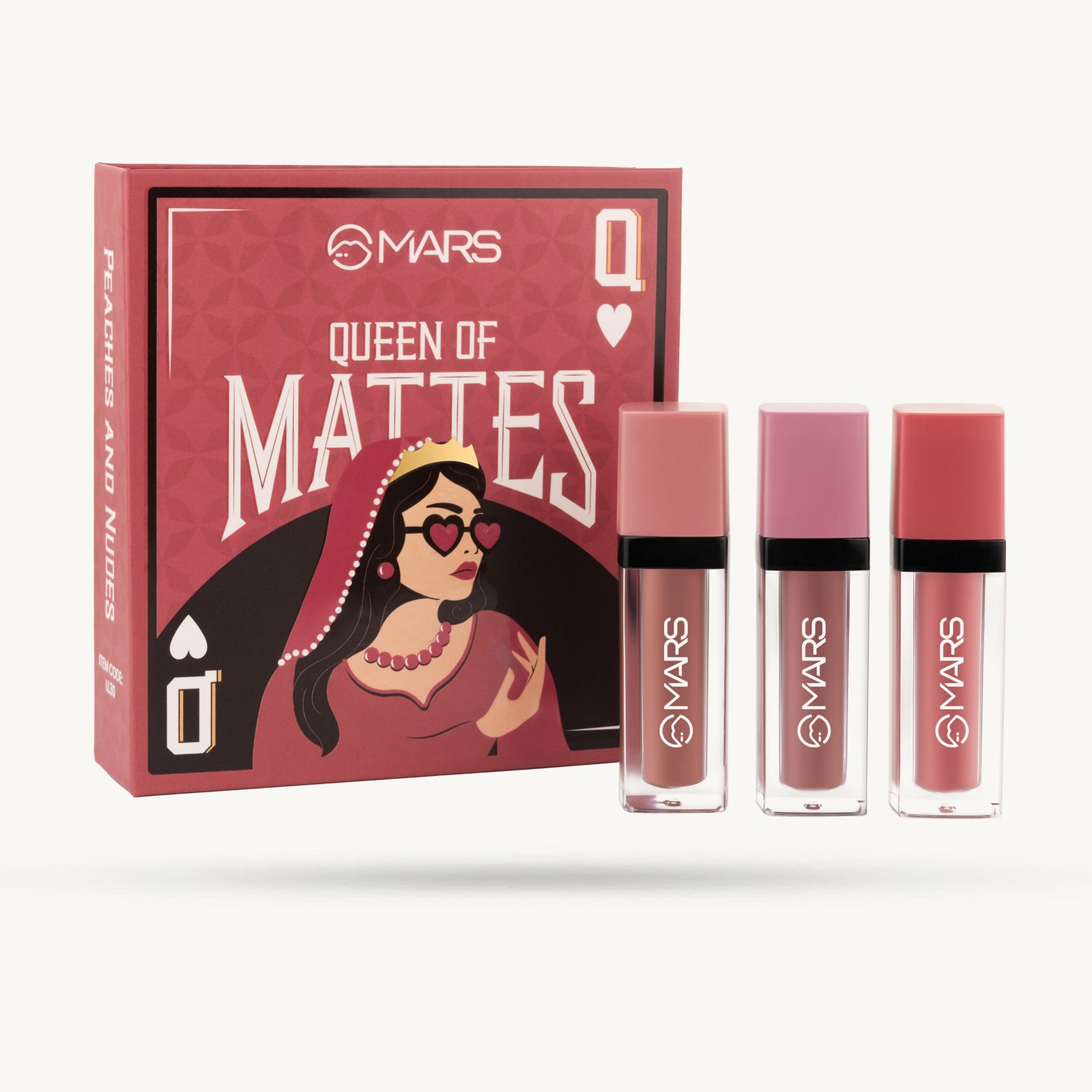 Buy MARS Queen of Mattes Liquid Lipsticks Box Set of 3 | MARS Cosmetics