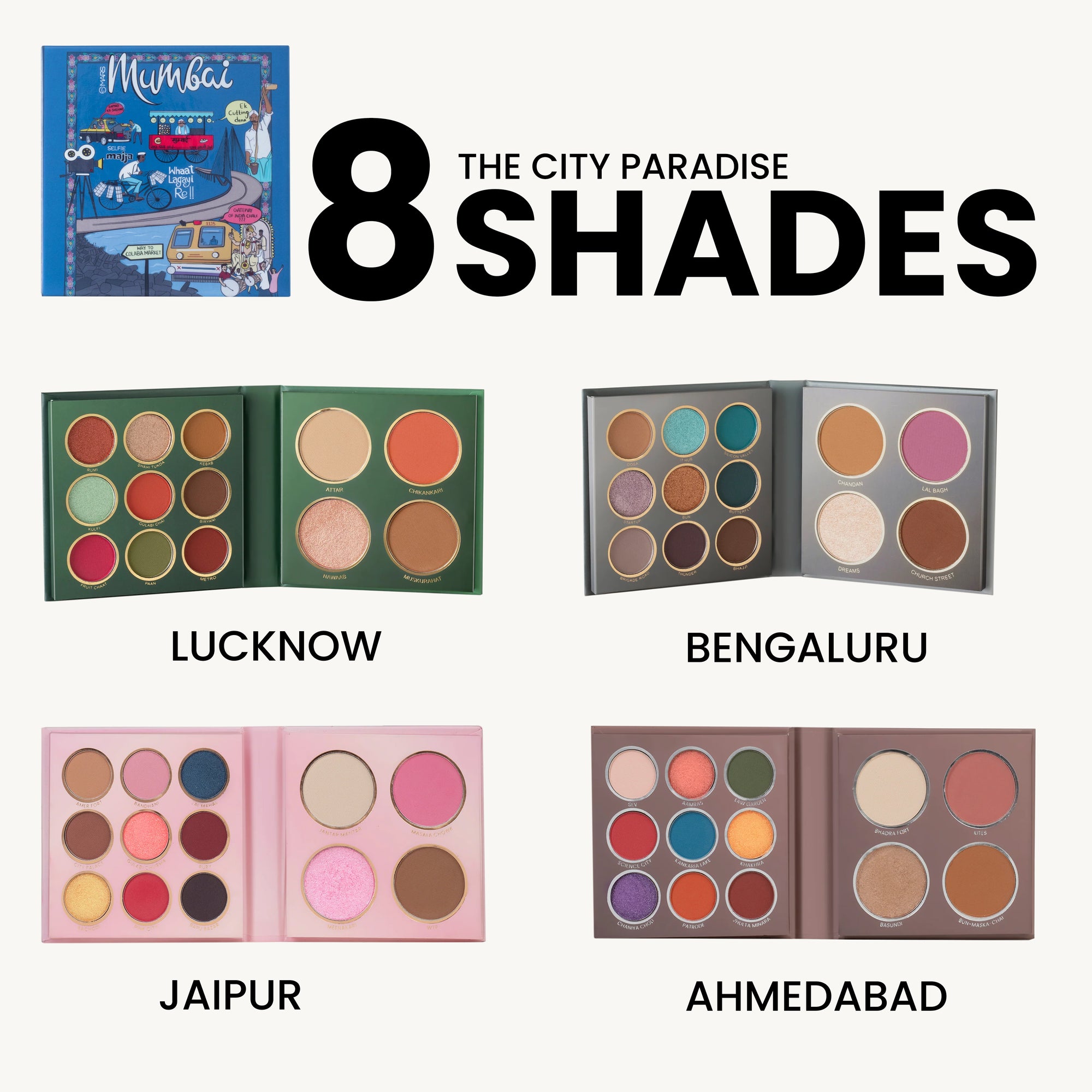 Buy MARS The City Paradise Makeup Kit Online | MARS Cosmetics | MARS ...
